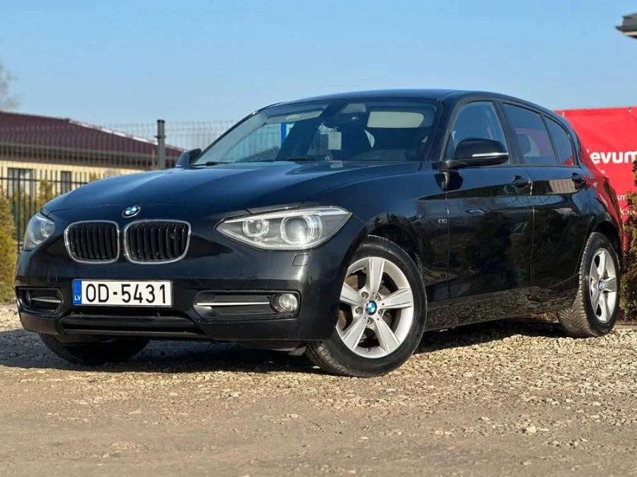 Melns BMW 116 2014 Jelgava, ar dzinēja tilpumu 1.60 L un nobraukumu 269 tūkst. km par 7650 €, foto 1 vietnē AUTOMOTO.COM.LV