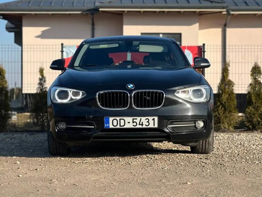 Melns BMW 116 2014 Jelgava, ar dzinēja tilpumu 1.60 L un nobraukumu 269 tūkst. km par 7650 €, foto 3 vietnē AUTOMOTO.COM.LV