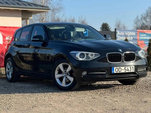 Melns BMW 116 2014 Jelgava, ar dzinēja tilpumu 1.60 L un nobraukumu 269 tūkst. km par 7650 €, foto 3 vietnē AUTOMOTO.COM.LV