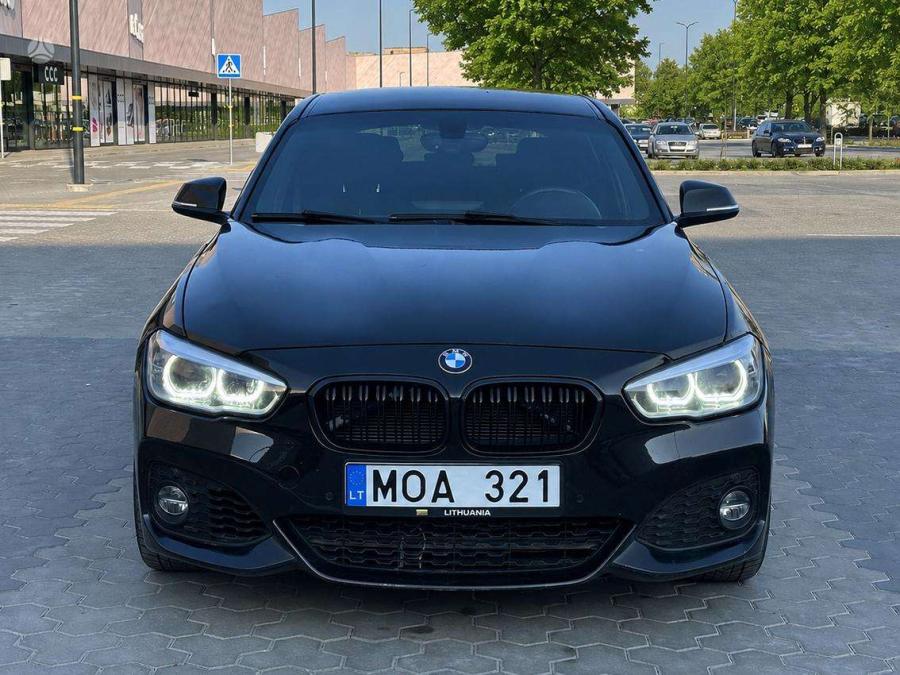 Melns BMW 116 2014 Viļņa, ar dzinēja tilpumu 1.60 L un nobraukumu 135 tūkst. km par 10500 €, foto 1 vietnē AUTOMOTO.COM.LV