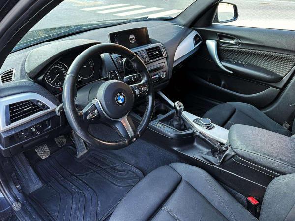 Melns BMW 116 2014 Viļņa, ar dzinēja tilpumu 1.60 L un nobraukumu 135 tūkst. km par 10500 €, foto 9 vietnē AUTOMOTO.COM.LV