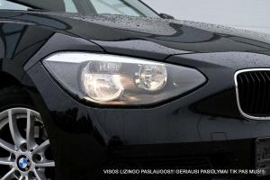 Black BMW 116 2014 in Kretinga, with an engine capacity of 1.60 L and mileage of 162 thousand km for 6699 €, photo 8 on AUTOMOTO.COM.LV