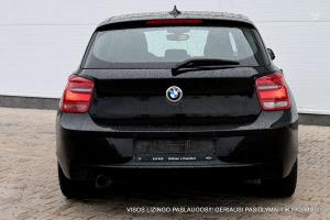 Black BMW 116 2014 in Kretinga, with an engine capacity of 1.60 L and mileage of 162 thousand km for 6699 €, photo 10 on AUTOMOTO.COM.LV