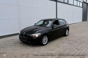 Black BMW 116 2014 in Kretinga, with an engine capacity of 1.60 L and mileage of 162 thousand km for 6699 €, photo 15 on AUTOMOTO.COM.LV