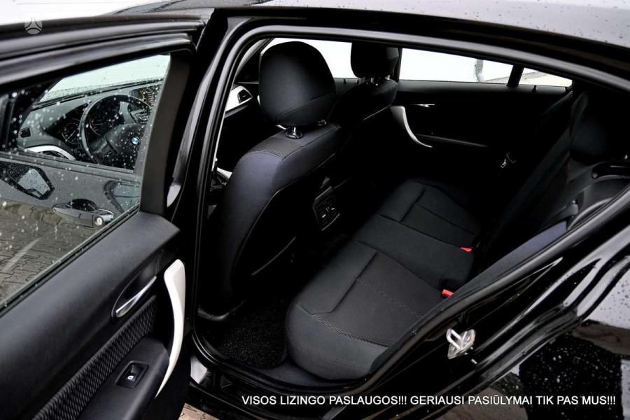 Black BMW 116 2014 in Kretinga, with an engine capacity of 1.60 L and mileage of 162 thousand km for 6699 €, photo 23 on AUTOMOTO.COM.LV