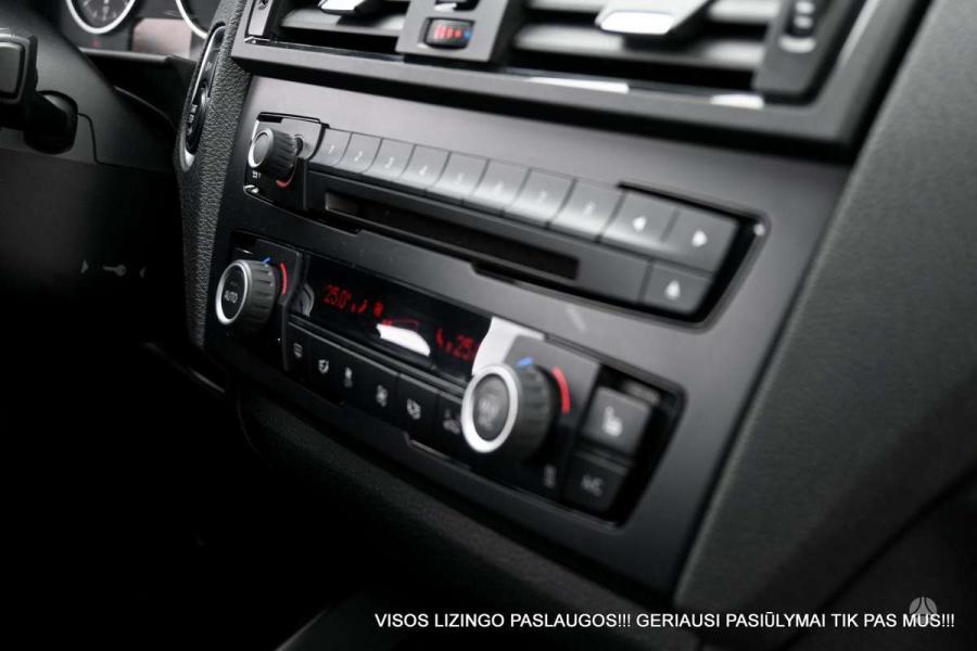 Black BMW 116 2014 in Kretinga, with an engine capacity of 1.60 L and mileage of 162 thousand km for 6699 €, photo 25 on AUTOMOTO.COM.LV
