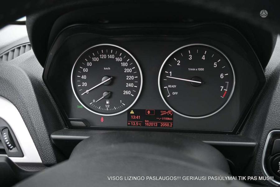 Black BMW 116 2014 in Kretinga, with an engine capacity of 1.60 L and mileage of 162 thousand km for 6699 €, photo 32 on AUTOMOTO.COM.LV