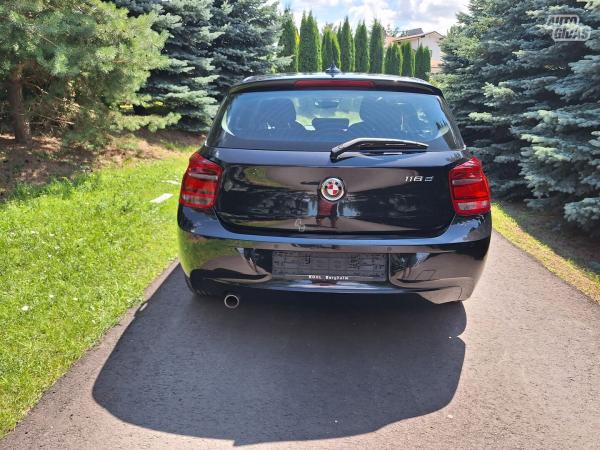 Melns BMW 116 2014 Utena, ar dzinēja tilpumu 2.00 L un nobraukumu 323 tūkst. km par 6550 €, foto 4 vietnē AUTOMOTO.COM.LV
