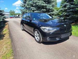 Black BMW 116 2014 in Utena, with an engine capacity of 2.00 L and mileage of 323 thousand km for 6200 €, photo 3 on AUTOMOTO.COM.LV