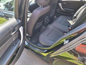 Black BMW 116 2014 in Utena, with an engine capacity of 2.00 L and mileage of 323 thousand km for 6200 €, photo 7 on AUTOMOTO.COM.LV