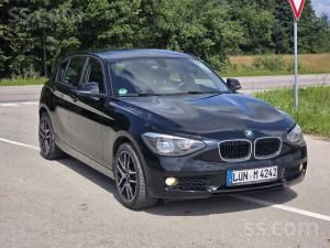 Black BMW 116 2014 in Riga, with an engine capacity of 2.00 L and mileage of 224 thousand km for 5299 €, photo  on AUTOMOTO.COM.LV