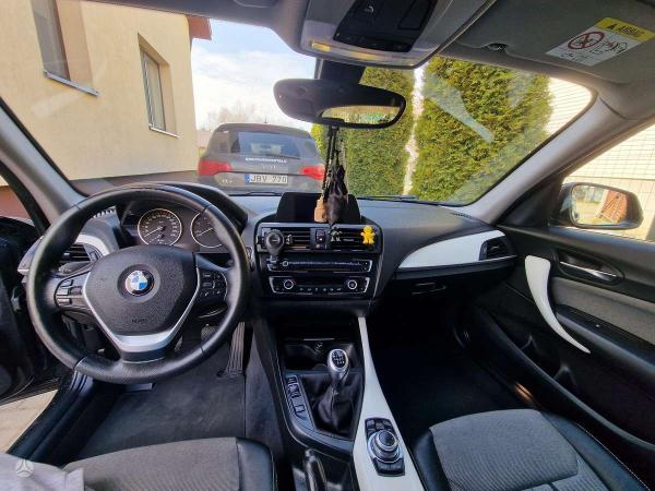Black BMW 116 2014 in Klaipeda, with an engine capacity of 2.00 L and mileage of 264 thousand km for 6200 €, photo 5 on AUTOMOTO.COM.LV
