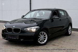 Black BMW 116 2014 in Kretinga, with an engine capacity of 1.60 L and mileage of 162 thousand km for 5950 €, photo 4 on AUTOMOTO.COM.LV