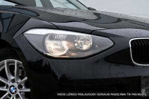 Black BMW 116 2014 in Kretinga, with an engine capacity of 1.60 L and mileage of 162 thousand km for 5950 €, photo 8 on AUTOMOTO.COM.LV