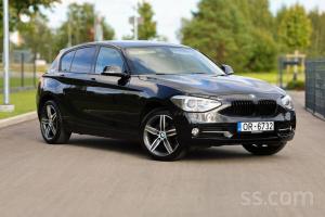 Melns BMW 116 2014 Jelgava, ar dzinēja tilpumu 2.00 L un nobraukumu 0 tūkst. km par 8850 €, foto 4 vietnē AUTOMOTO.COM.LV