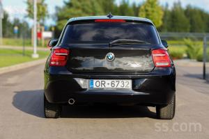 Melns BMW 116 2014 Jelgava, ar dzinēja tilpumu 2.00 L un nobraukumu 0 tūkst. km par 8850 €, foto 6 vietnē AUTOMOTO.COM.LV
