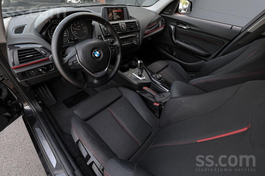 Melns BMW 116 2014 Jelgava, ar dzinēja tilpumu 2.00 L un nobraukumu 0 tūkst. km par 8850 €, foto 9 vietnē AUTOMOTO.COM.LV