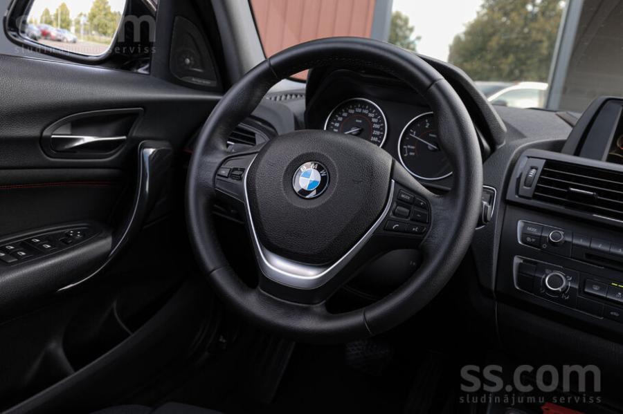Melns BMW 116 2014 Jelgava, ar dzinēja tilpumu 2.00 L un nobraukumu 0 tūkst. km par 8850 €, foto 15 vietnē AUTOMOTO.COM.LV