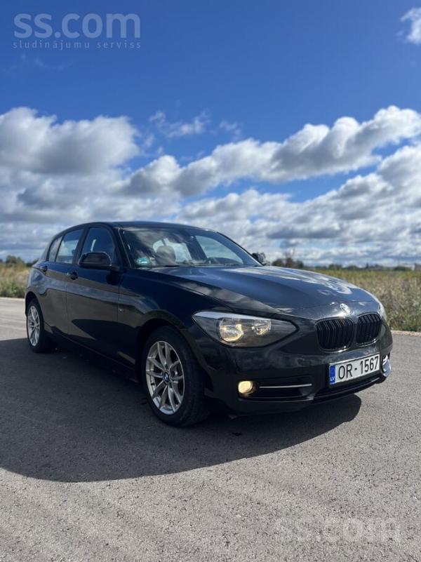 Melns BMW 116 2014 Rīga, ar dzinēja tilpumu 2.00 L un nobraukumu 267 tūkst. km par 5600 €, foto 1 vietnē AUTOMOTO.COM.LV