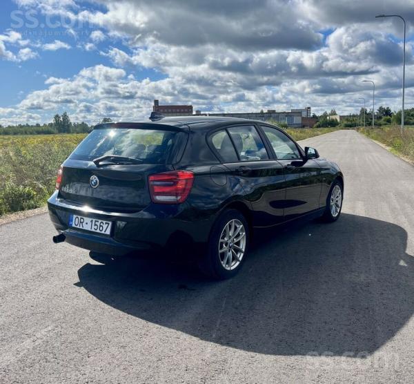 Melns BMW 116 2014 Rīga, ar dzinēja tilpumu 2.00 L un nobraukumu 267 tūkst. km par 5600 €, foto 3 vietnē AUTOMOTO.COM.LV