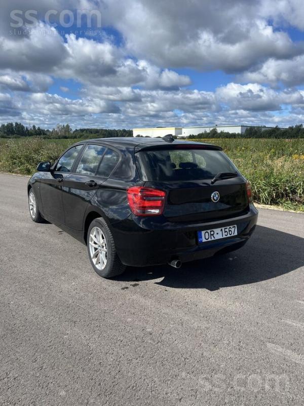 Melns BMW 116 2014 Rīga, ar dzinēja tilpumu 2.00 L un nobraukumu 267 tūkst. km par 5600 €, foto 4 vietnē AUTOMOTO.COM.LV
