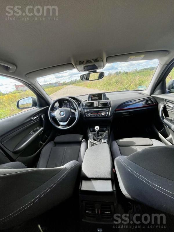 Melns BMW 116 2014 Rīga, ar dzinēja tilpumu 2.00 L un nobraukumu 267 tūkst. km par 5600 €, foto 6 vietnē AUTOMOTO.COM.LV