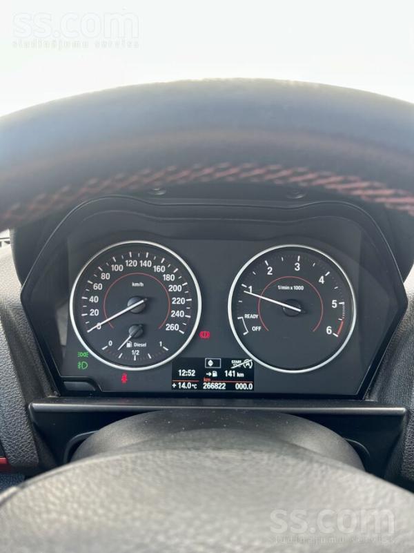 Melns BMW 116 2014 Rīga, ar dzinēja tilpumu 2.00 L un nobraukumu 267 tūkst. km par 5600 €, foto 10 vietnē AUTOMOTO.COM.LV