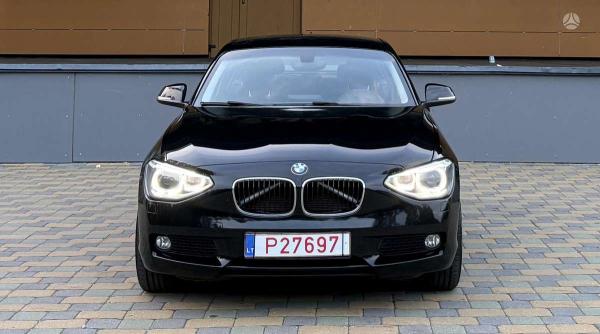 BMW 116 2014 in Druskininkai on AUTOMOTO.COM.LV Black BMW 116 2014 in Druskininkai, with an engine capacity of 1.60 L and mileage of 140 thousand km for 6500 €, photo 3 on AUTOMOTO.COM.LV