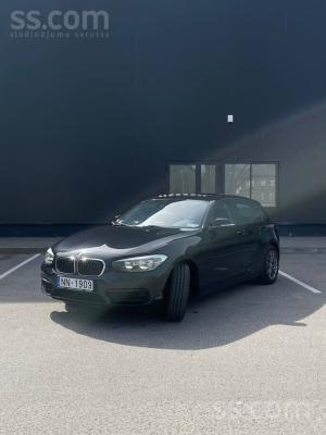 Black BMW 116 2015 in Riga, with an engine capacity of 1.50 L and mileage of 189 thousand km for 3000 €, photo 2 on AUTOMOTO.COM.LV