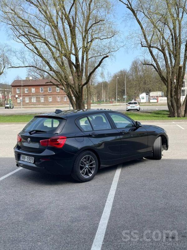 Black BMW 116 2015 in Riga, with an engine capacity of 1.50 L and mileage of 189 thousand km for 3000 €, photo 4 on AUTOMOTO.COM.LV