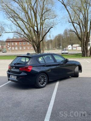 Black BMW 116 2015 in Riga, with an engine capacity of 1.50 L and mileage of 189 thousand km for 3000 €, photo 4 on AUTOMOTO.COM.LV