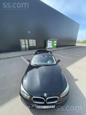 Black BMW 116 2015 in Riga, with an engine capacity of 1.50 L and mileage of 189 thousand km for 3000 €, photo 7 on AUTOMOTO.COM.LV