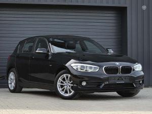 Black BMW 116 2015 in Kaunas, with an engine capacity of 1.50 L and mileage of 272 thousand km for 8999 €, photo  on AUTOMOTO.COM.LV