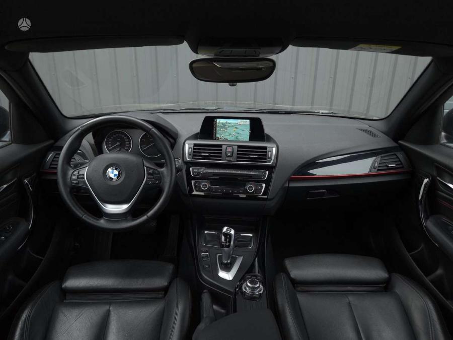 Black BMW 116 2015 in Kaunas, with an engine capacity of 1.50 L and mileage of 272 thousand km for 8999 €, photo 2 on AUTOMOTO.COM.LV
