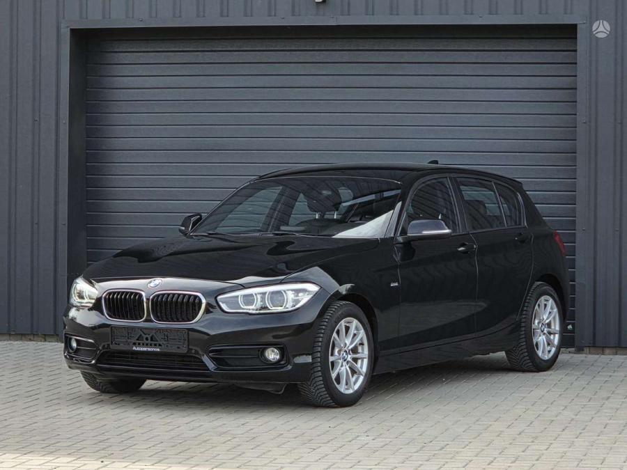 Black BMW 116 2015 in Kaunas, with an engine capacity of 1.50 L and mileage of 272 thousand km for 8999 €, photo 3 on AUTOMOTO.COM.LV