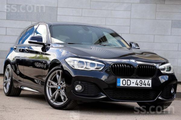 Black BMW 116 2015 in Tukums, with an engine capacity of 1.50 L and mileage of 260 thousand km for 12990 €, photo 1 on AUTOMOTO.COM.LV