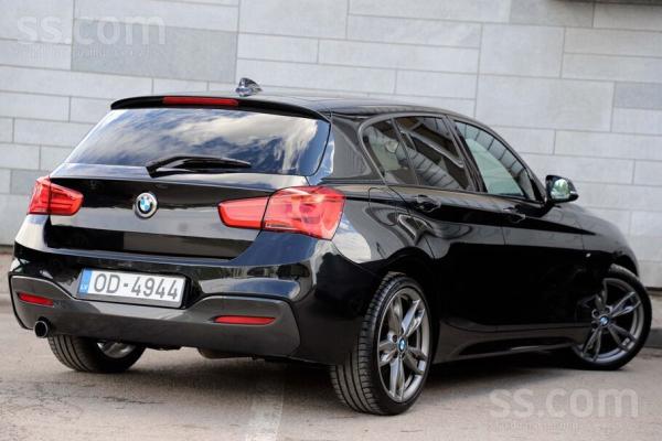Black BMW 116 2015 in Tukums, with an engine capacity of 1.50 L and mileage of 260 thousand km for 12990 €, photo 4 on AUTOMOTO.COM.LV