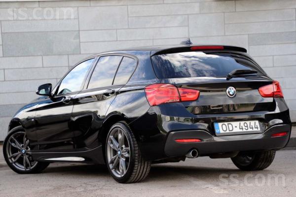 Black BMW 116 2015 in Tukums, with an engine capacity of 1.50 L and mileage of 260 thousand km for 12990 €, photo 5 on AUTOMOTO.COM.LV