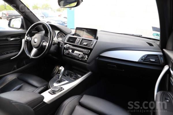 Black BMW 116 2015 in Tukums, with an engine capacity of 1.50 L and mileage of 260 thousand km for 12990 €, photo 9 on AUTOMOTO.COM.LV