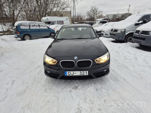 Black BMW 116 2015 in Riga, with an engine capacity of 1.50 L and mileage of 232 thousand km for 8990 €, photo 3 on AUTOMOTO.COM.LV
