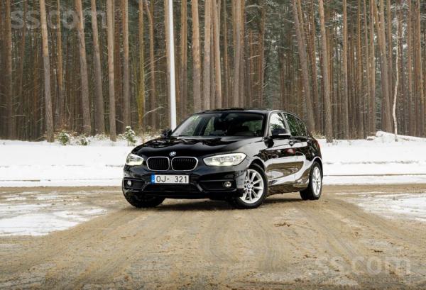 Black BMW 116 2015 in Riga, with an engine capacity of 1.50 L and mileage of 232 thousand km for 8990 €, photo 4 on AUTOMOTO.COM.LV