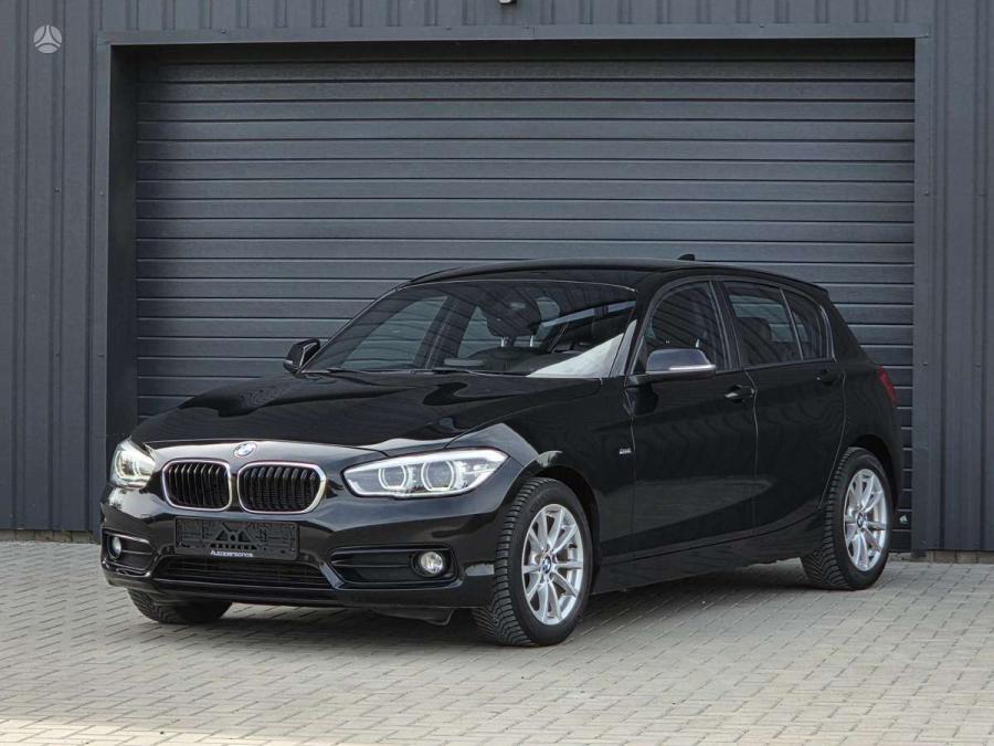 Black BMW 116 2015 in Kaunas, with an engine capacity of 1.50 L and mileage of 272 thousand km for 8999 €, photo 3 on AUTOMOTO.COM.LV