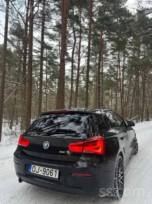 Melns BMW 116 2015 Rīga, ar dzinēja tilpumu 1.50 L un nobraukumu 129 tūkst. km par 7750 €, foto 5 vietnē AUTOMOTO.COM.LV