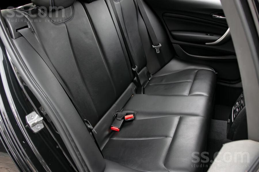 Melns BMW 116 2015 Tukums, ar dzinēja tilpumu 1.50 L un nobraukumu 269 tūkst. km par 13590 €, foto 7 vietnē AUTOMOTO.COM.LV