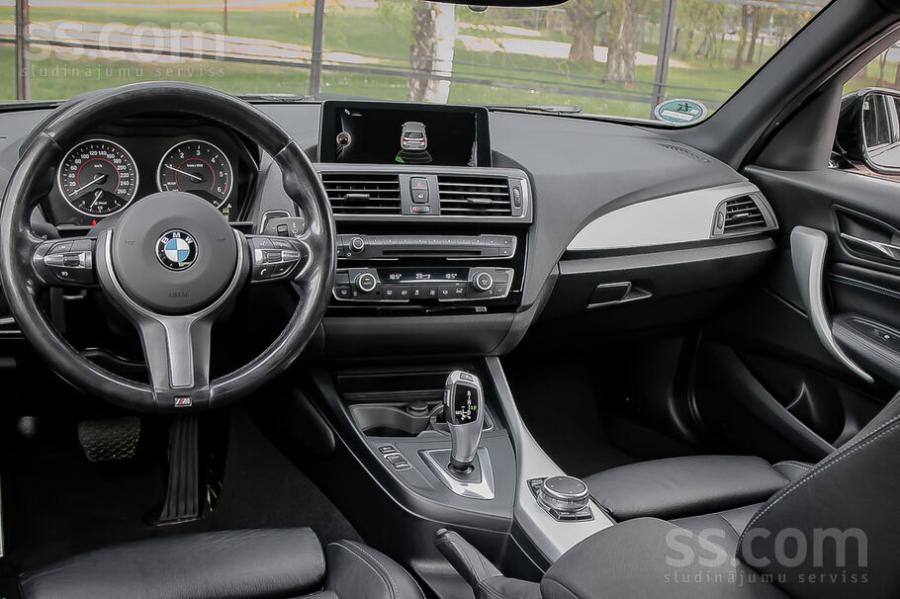 Melns BMW 116 2015 Tukums, ar dzinēja tilpumu 1.50 L un nobraukumu 269 tūkst. km par 13590 €, foto 9 vietnē AUTOMOTO.COM.LV