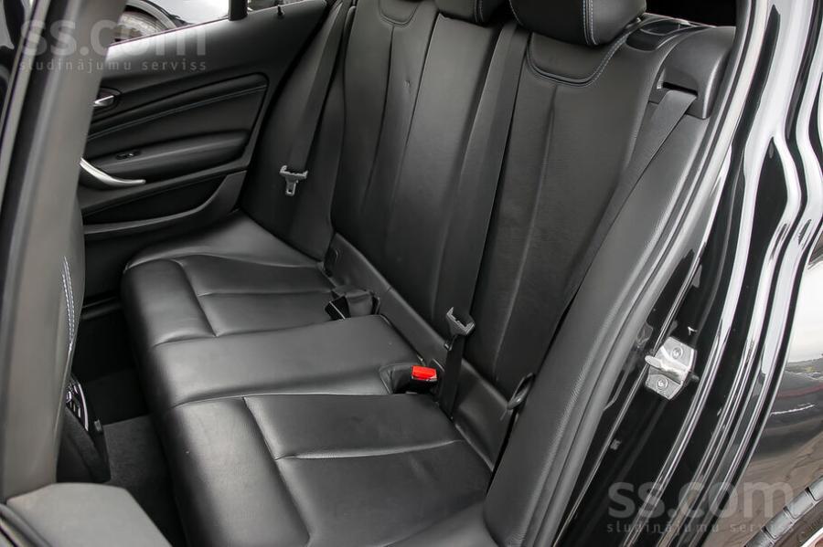 Melns BMW 116 2015 Tukums, ar dzinēja tilpumu 1.50 L un nobraukumu 269 tūkst. km par 13590 €, foto 24 vietnē AUTOMOTO.COM.LV