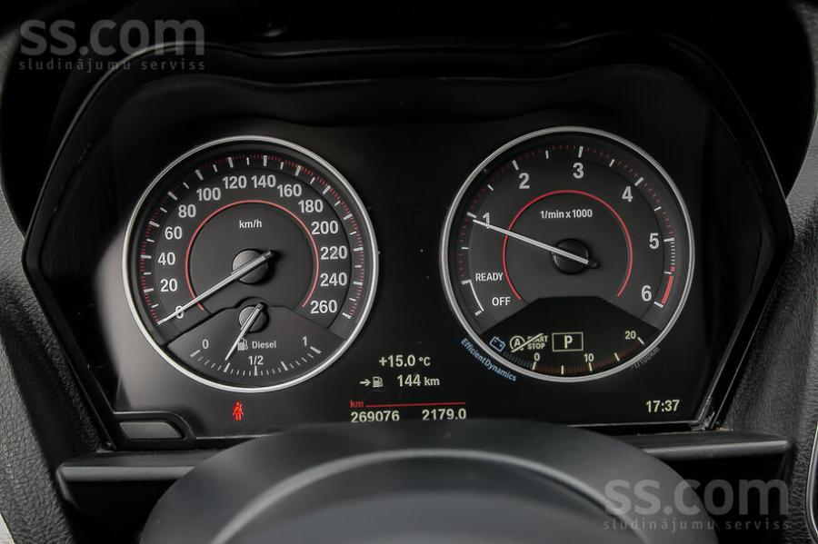 Melns BMW 116 2015 Tukums, ar dzinēja tilpumu 1.50 L un nobraukumu 269 tūkst. km par 13590 €, foto 32 vietnē AUTOMOTO.COM.LV
