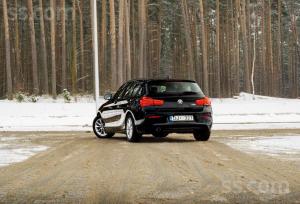 Black BMW 116 2015 in Riga, with an engine capacity of 1.50 L and mileage of 232 thousand km for 7290 €, photo 8 on AUTOMOTO.COM.LV