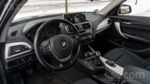 Black BMW 116 2015 in Riga, with an engine capacity of 1.50 L and mileage of 232 thousand km for 7290 €, photo 10 on AUTOMOTO.COM.LV