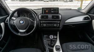 Black BMW 116 2015 in Riga, with an engine capacity of 1.50 L and mileage of 232 thousand km for 7290 €, photo 12 on AUTOMOTO.COM.LV